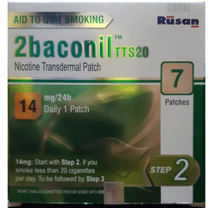 2Baconil Nicotine Patch 14mg Pack 1x7 – ICanCare - Innovative Cancer Care